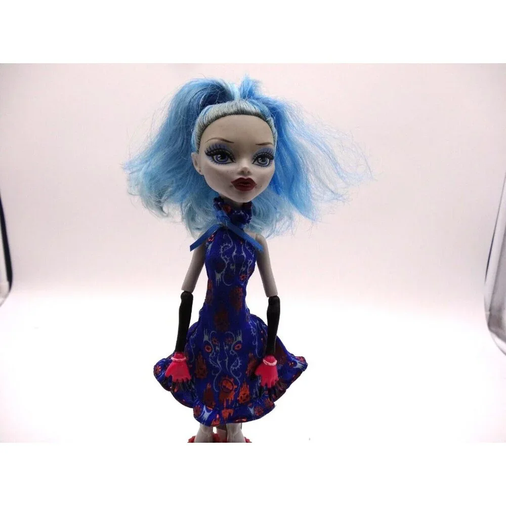 monster high | Toys | Monster High Freaky Fusion Ghoulia Yelps Doll Red ...